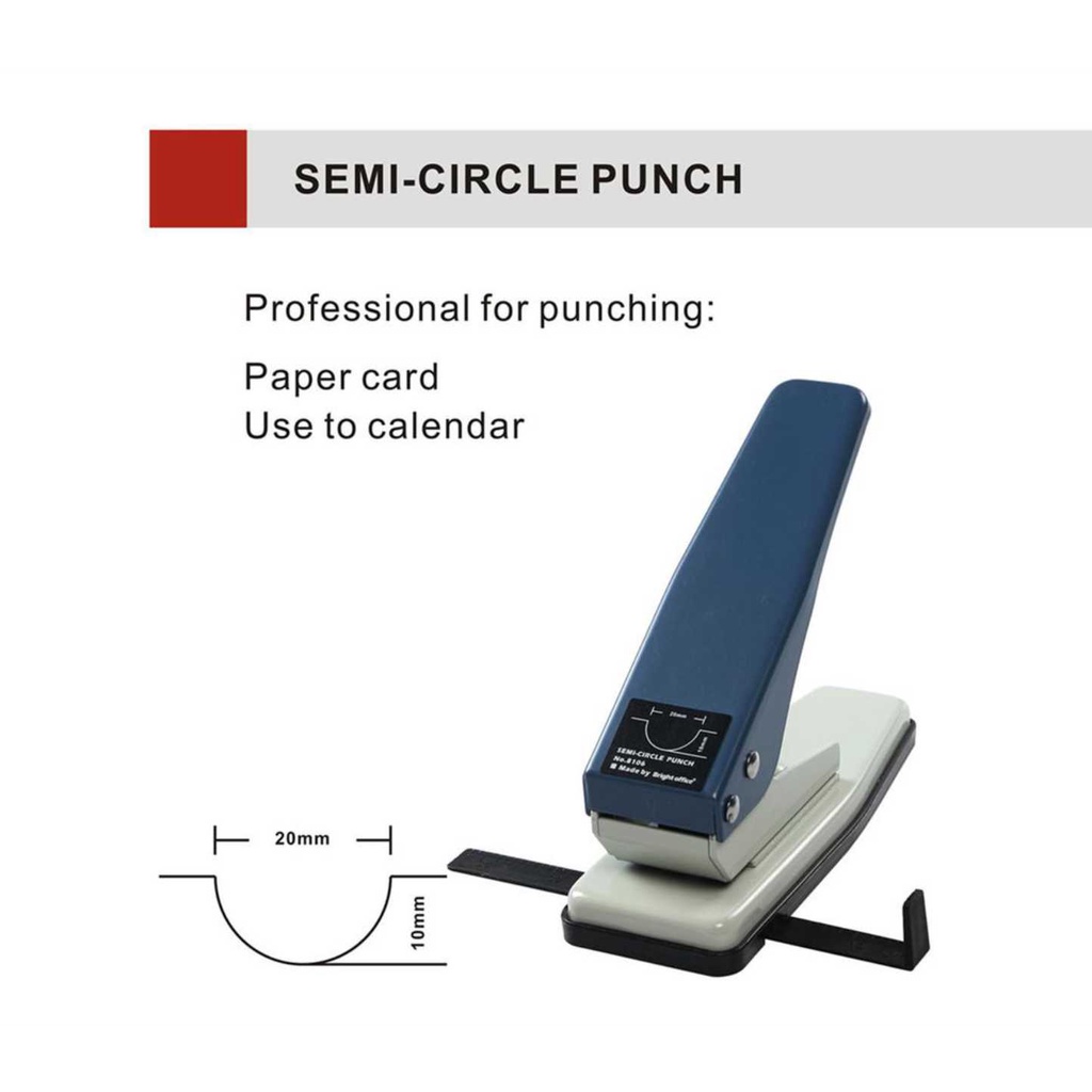 Semi-circle Calendar Puncher hanging calendar puncher Half moon puncher ...