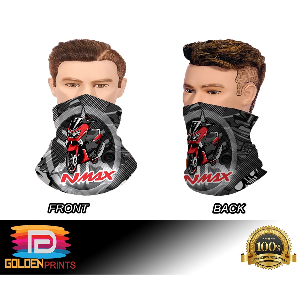 NMAX Full Sublimation Half Mask version 2 (FREESIZE) | Shopee Philippines