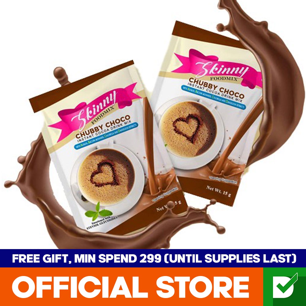 Skinny Chubby Choco (5 x 15g) | Shopee Philippines
