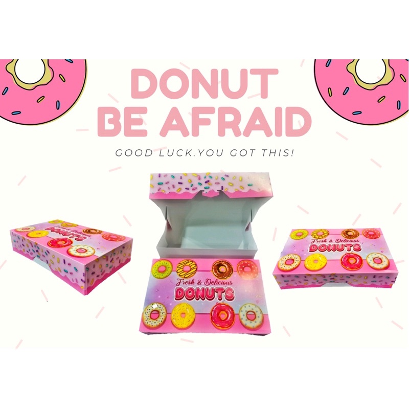 Donut Box by 6’s (50 pcs) | Shopee Philippines