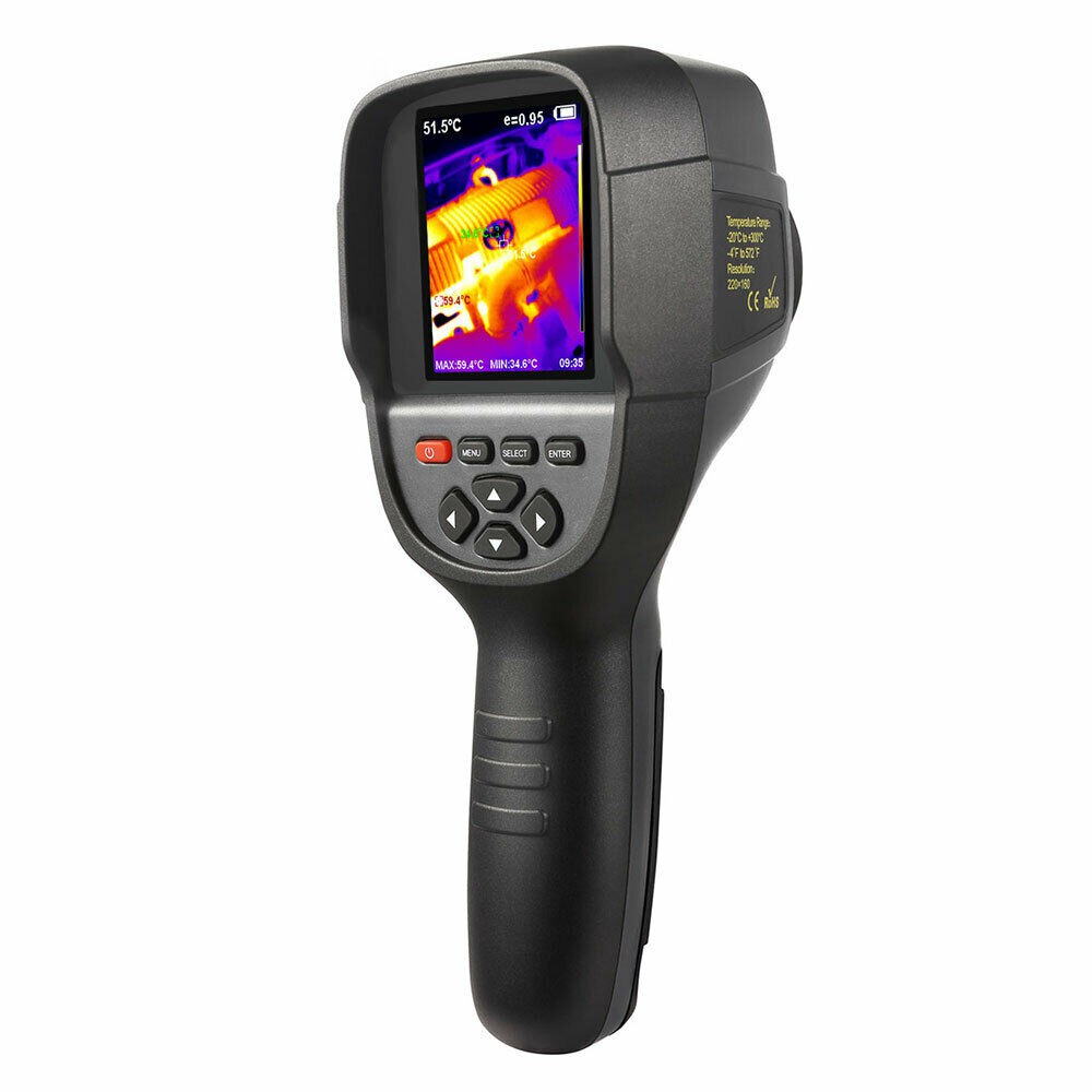 Professional Thermal Imaging Camera HT-18 Portable Infrared Thermometer ...