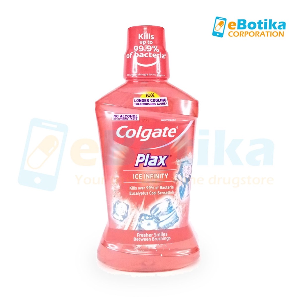 Colgate Plax Ice Infinity Mouth Wash 500ml | Shopee Philippines
