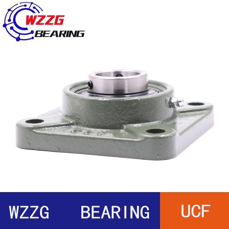 WZZG outer spherical square bearing seat UCF201 F202 F203 F204 F205 ...