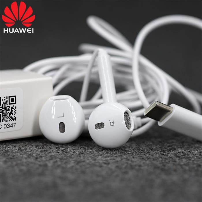 Huawei CM33 Type C Earphone Hi-Res Audio In-Ear Headsets With Mic Wired ...