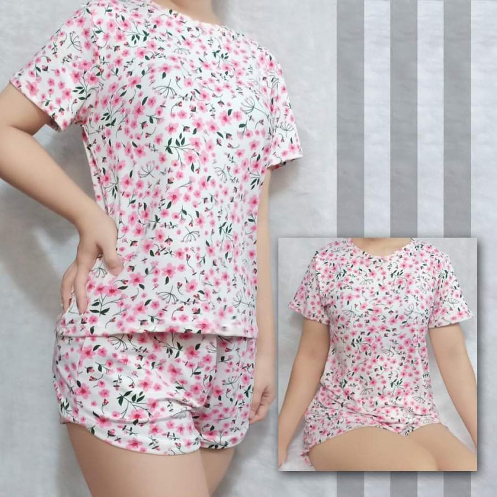 SEXY FLORAL Terno Top and Shorts Coordinates(Small floral) | Shopee ...