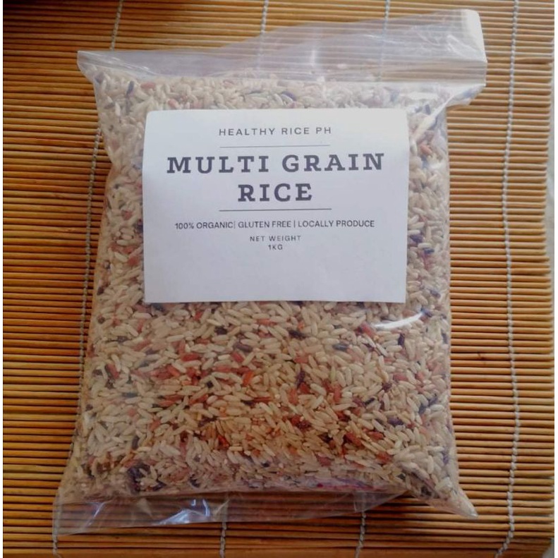 MULTIGRAIN RICE (ORGANIC) 1KG | Shopee Philippines