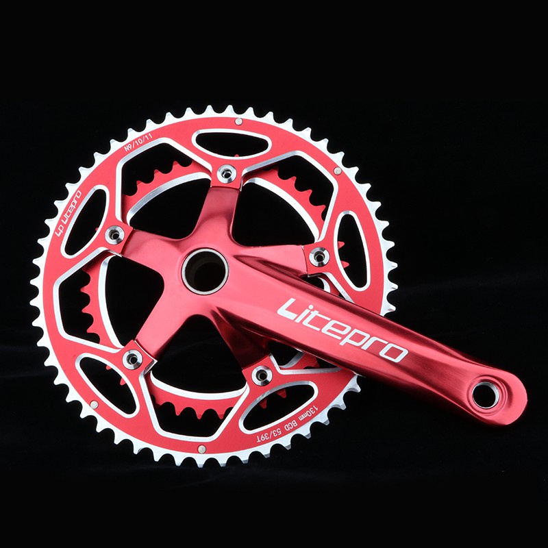 Litepro folding bike Double Sprocket Chainring 53-39T crank sprocket ...