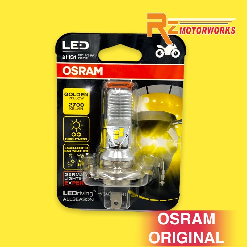motorcycle LED H4 yellow light headlight bulb | Shopee Philippines