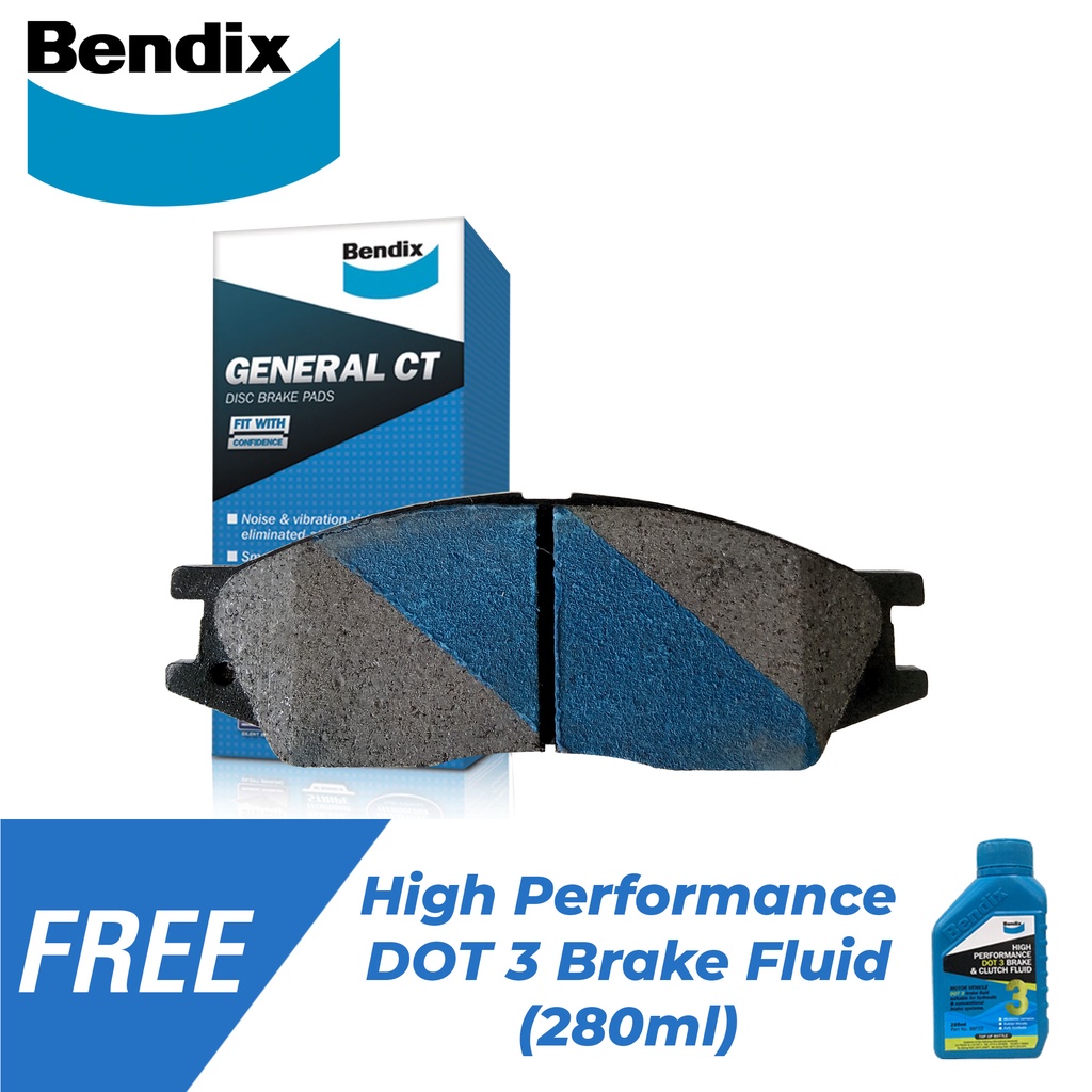Bendix Brake Pads GCT DB1454 Front Set For Nissan Sentra I-Style Gs And ...