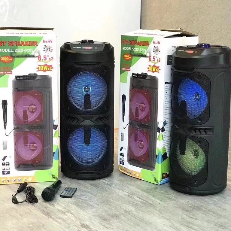 Portable Bluetooth Speaker with Free Mic Super Bass Speaker High ...