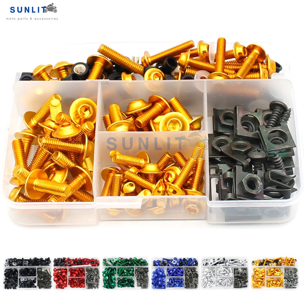 Bodywork Screws For Yamaha YZF R15 V2 V3 V4 2011- 2022 177 pcs Fairing ...