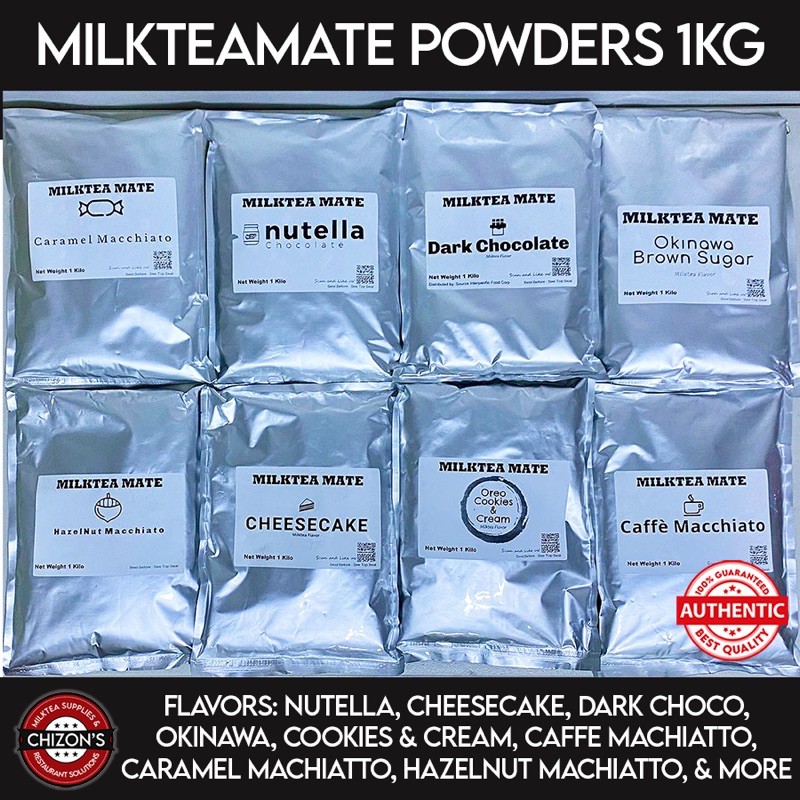 MLKT Powders Milktea Mate Premium Powder Milkteamate Powder 1kg for ...
