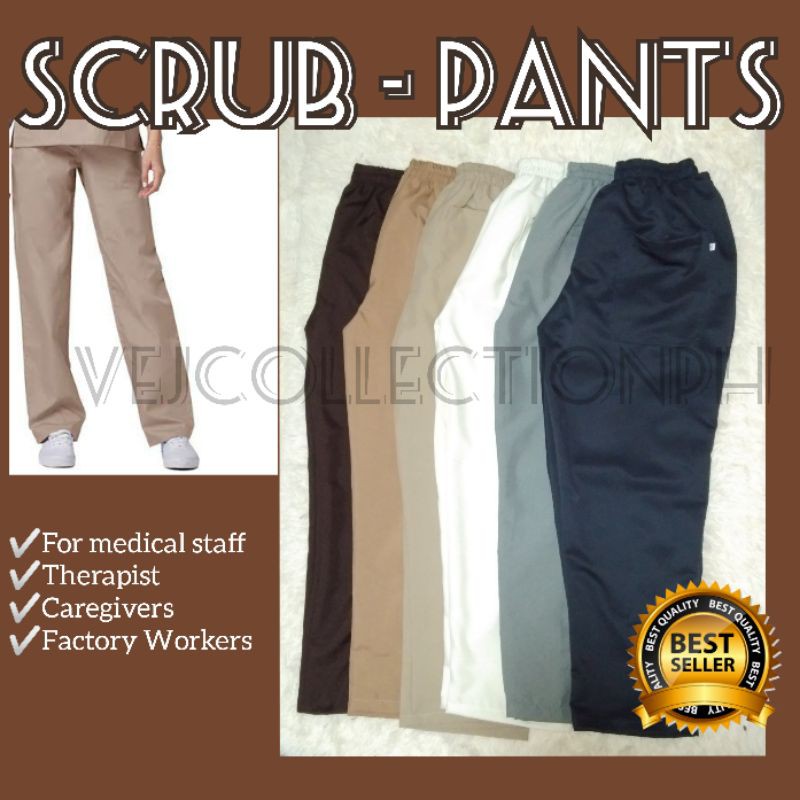 SCRUB SUIT PANTS • FACTORY WORKERS UNIFORM • NURSE UNIFORM • MEDICAL ...