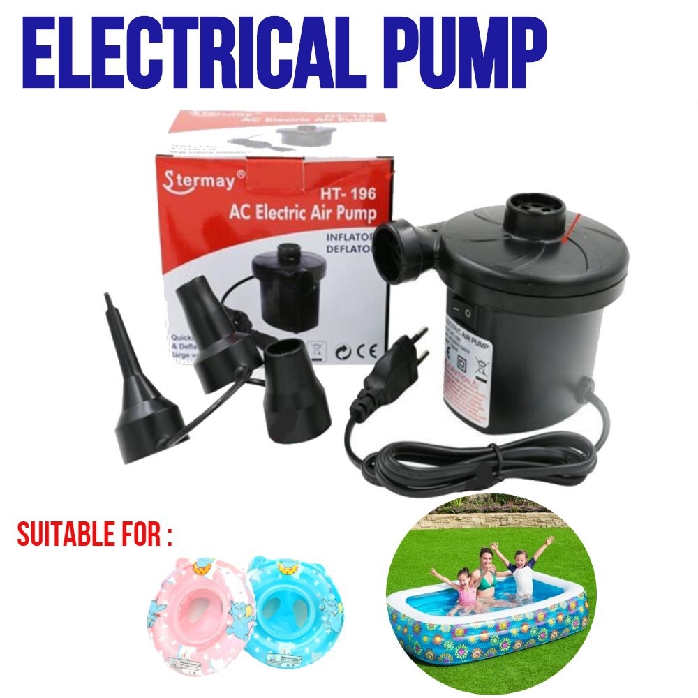 Intex / MK electrical Air Pump For Inflatable Swimming Pool - Electric ...