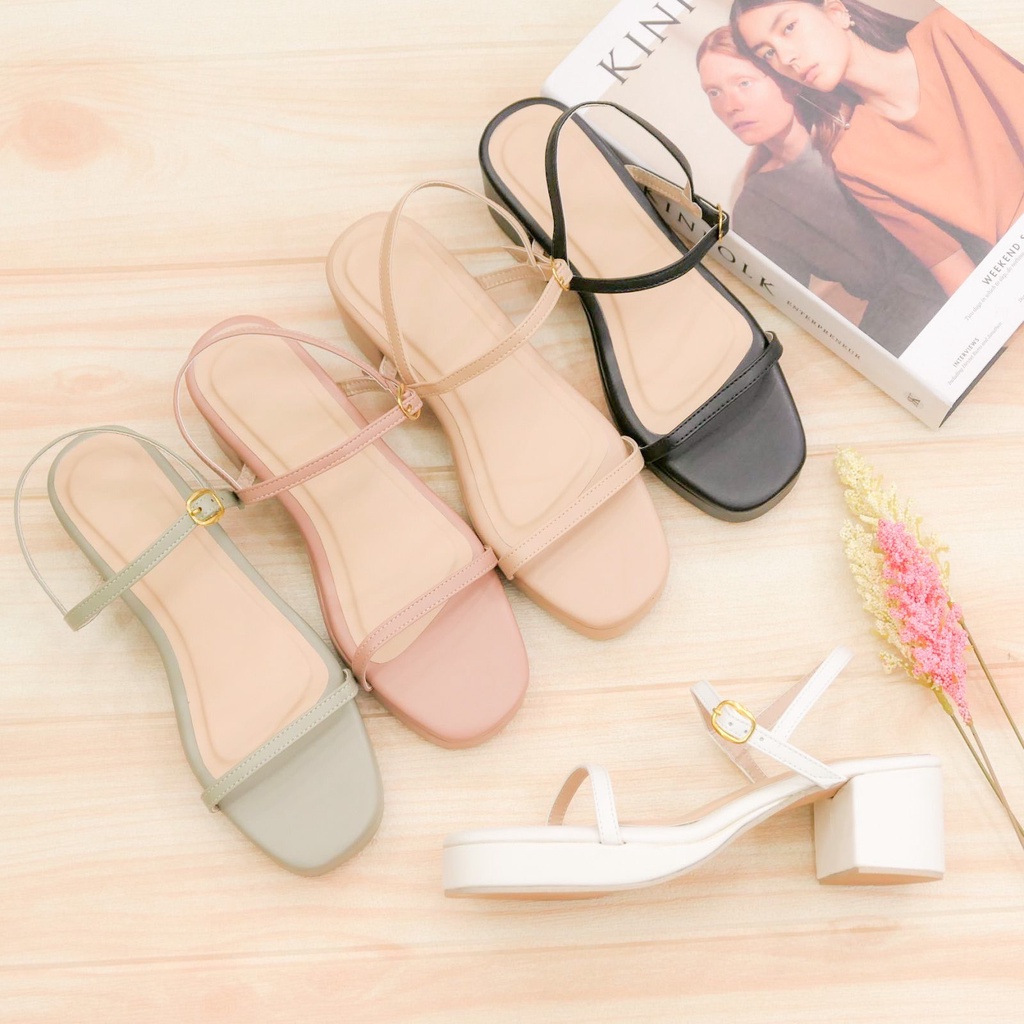 Barefoot.MNL Kylie 2 inch Platforms Wedge Heels Sandals | Shopee ...