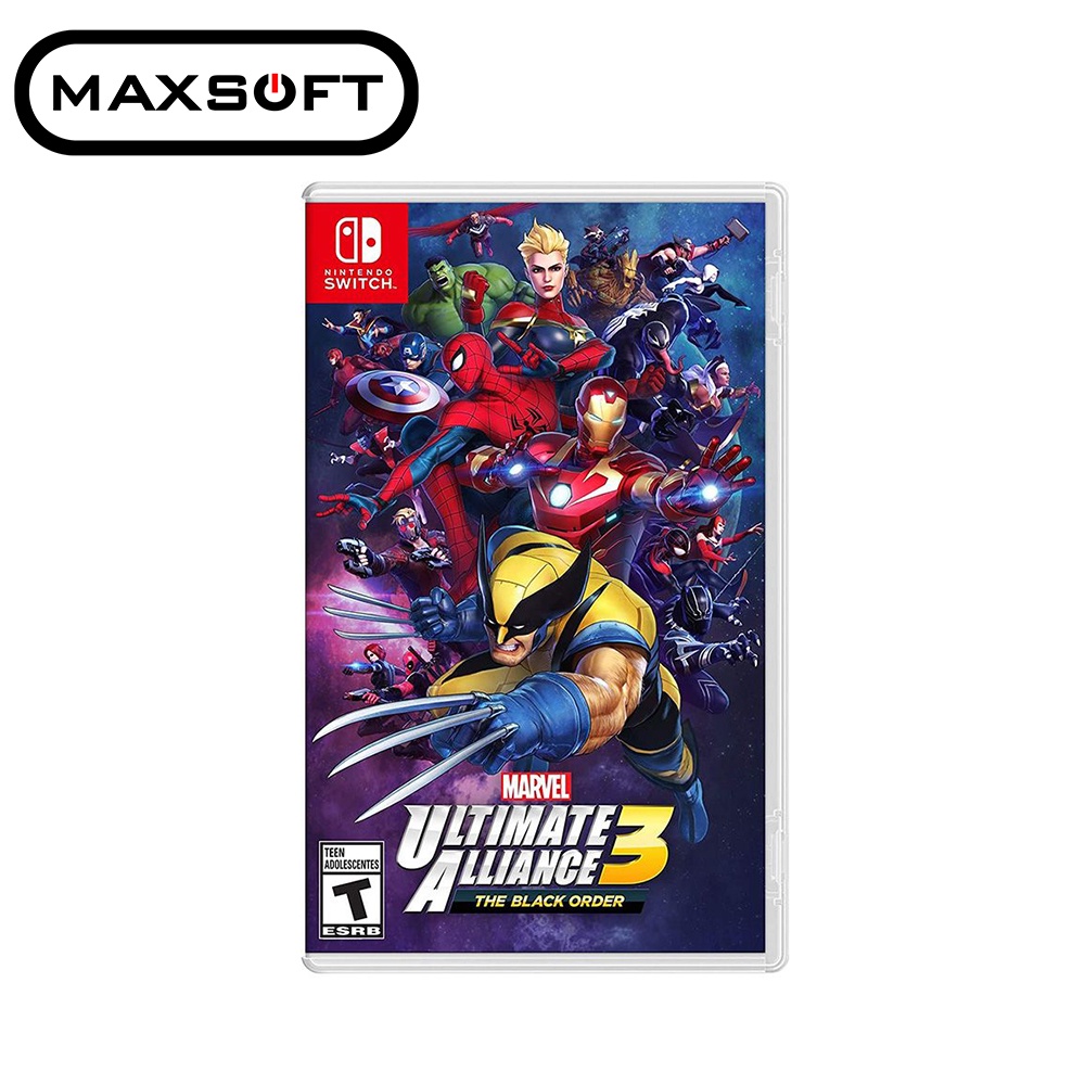 Nintendo Switch MARVEL ULTIMATE ALLIANCE 3: The Black Order | Shopee ...