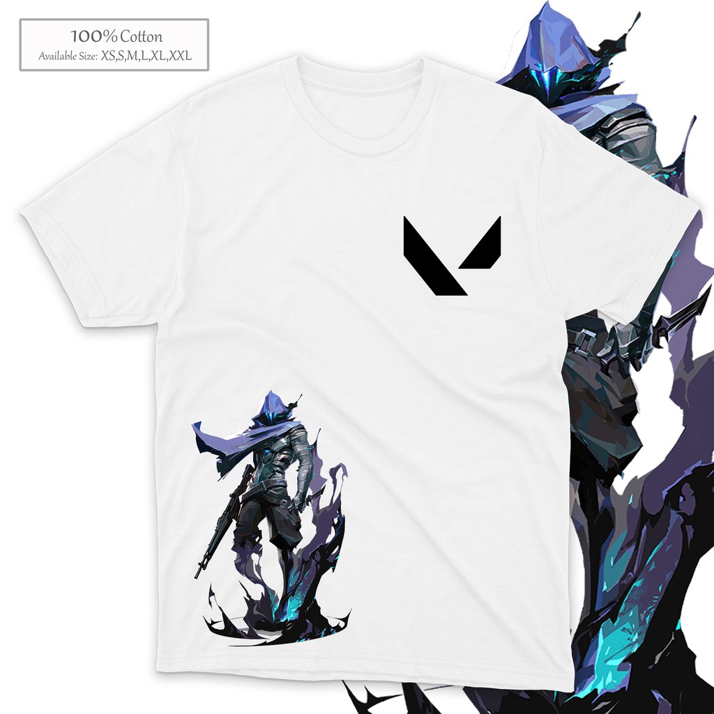 Valorant Agent OMEN High Quality Shirt (VA6) | Shopee Philippines