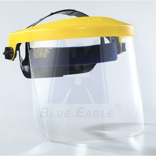 Blue Eagle Face Shield FC25-B1YE BrowGuard and Visor Set | Shopee ...