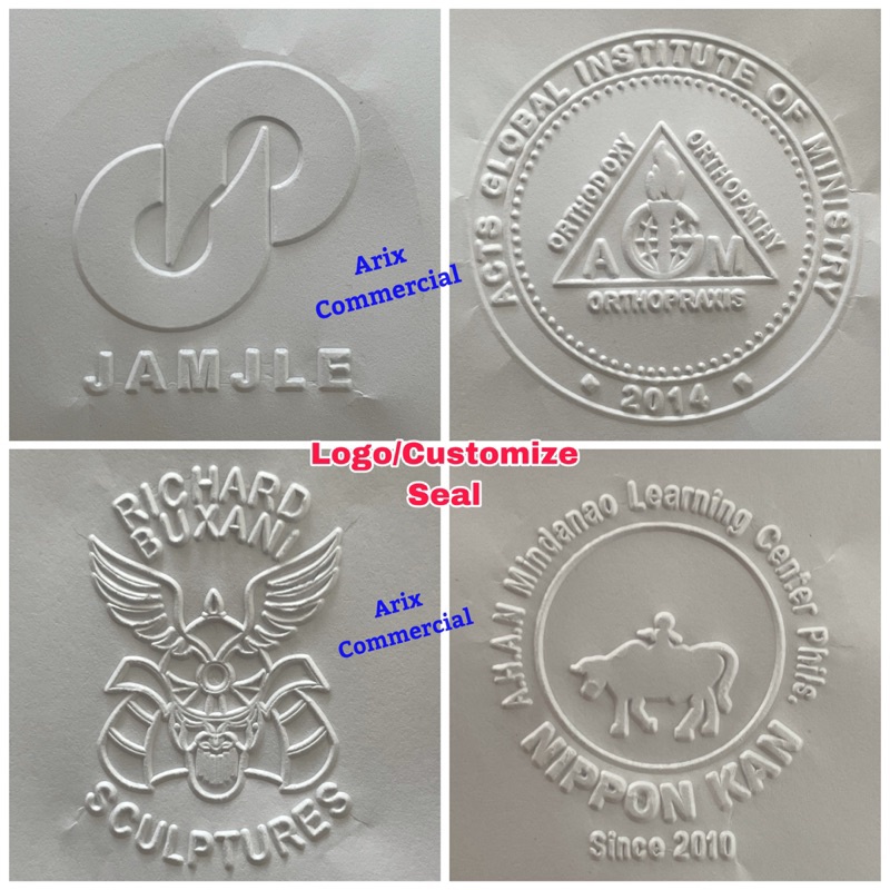 Dry Seal Machine Engraved Only 2-3 days production for Profession, 3-5 days for Logo/Customized ...