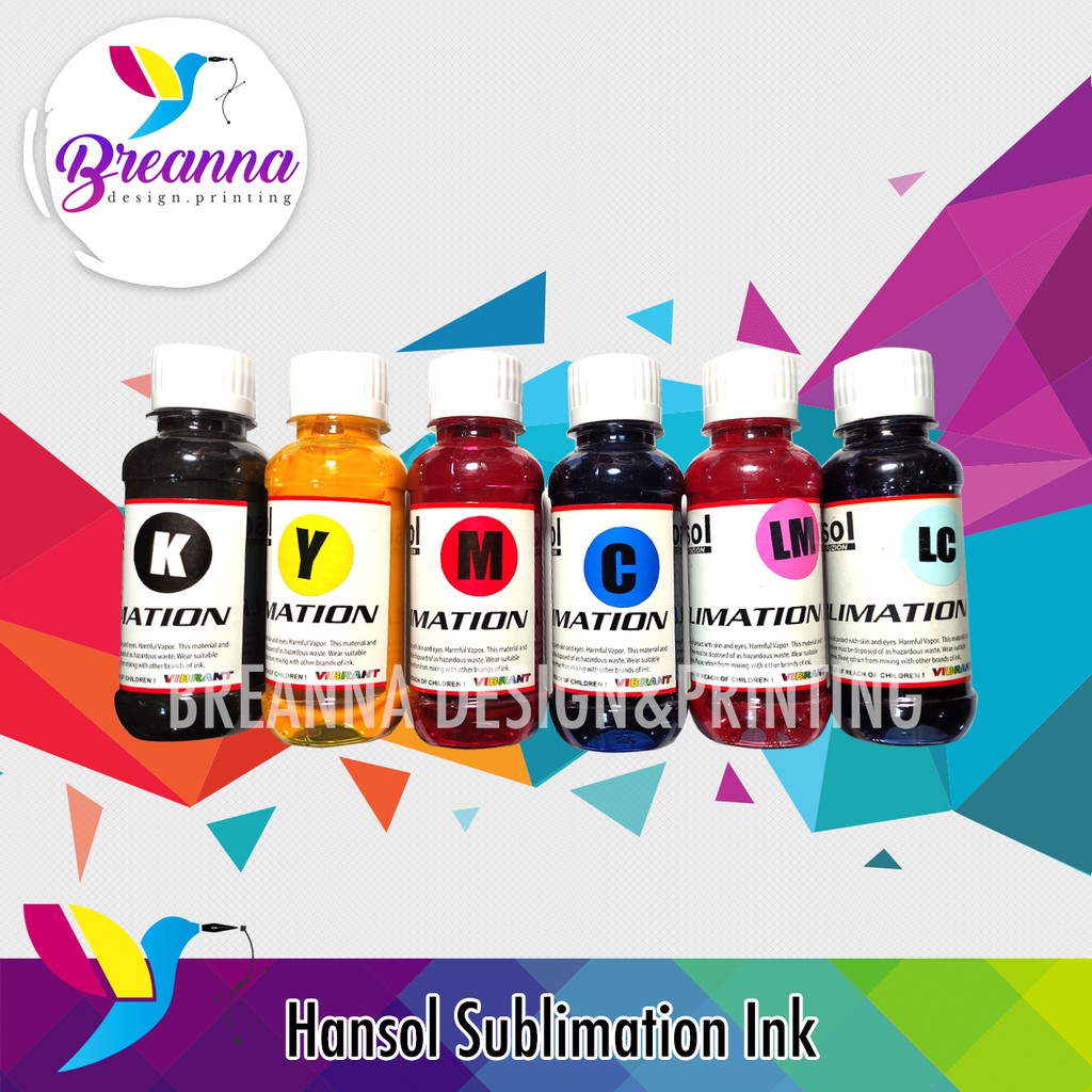 Hansol Sublimation Ink Vibrant 100ml | Shopee Philippines