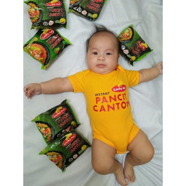 PANCIT CANTON Baby Onesie Outfit | Shopee Philippines