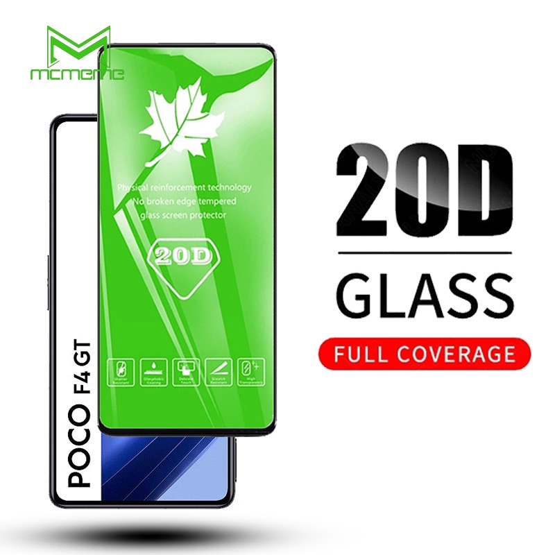 20D Full Tempered Glass Screen Protector For Xiaomi POCO C65 F5 F6 X6 ...