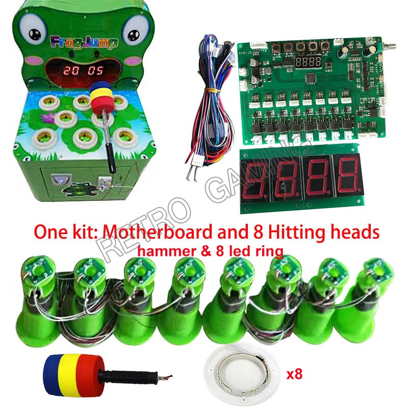 Children Kids Playing Games Diy Kit Hitting Frog Gopher Mouse ...