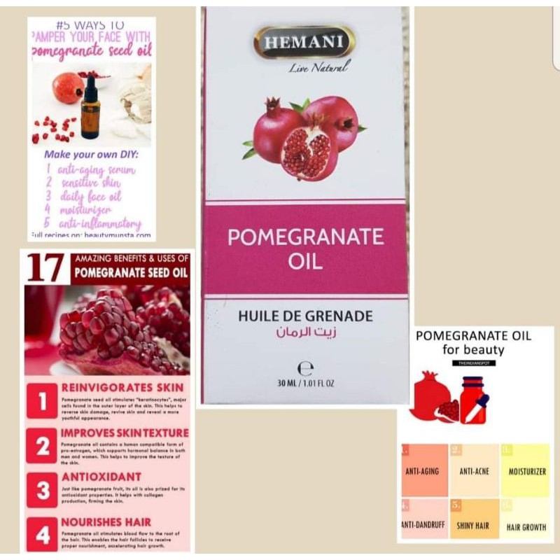 HEMANI Live Natural Oil 30ml (Part 2) | Shopee Philippines