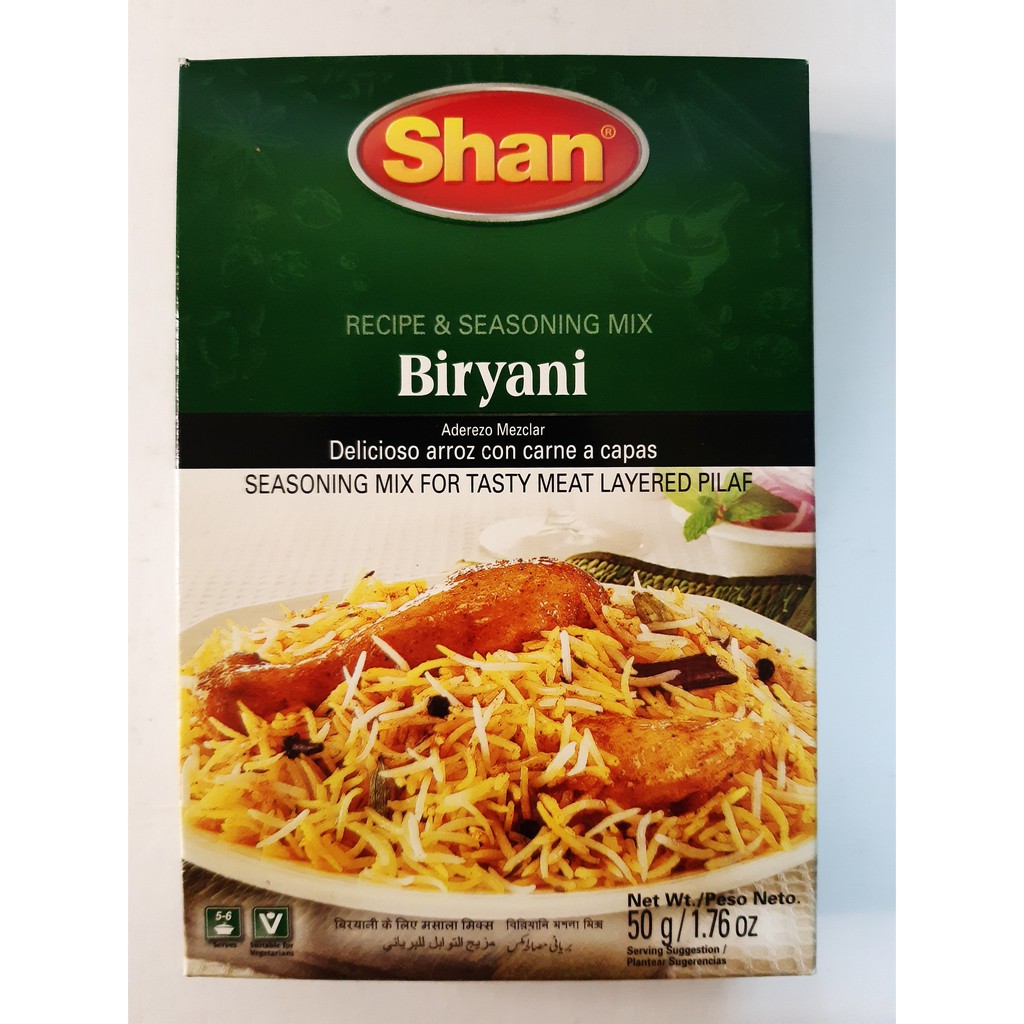 Shan Recipe and Seasoning Mix - Biryani 50g (1.76 oz) | Shopee Philippines