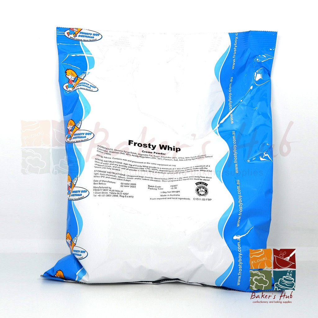 Frosty Whip Cream Powder 1kg | Shopee Philippines