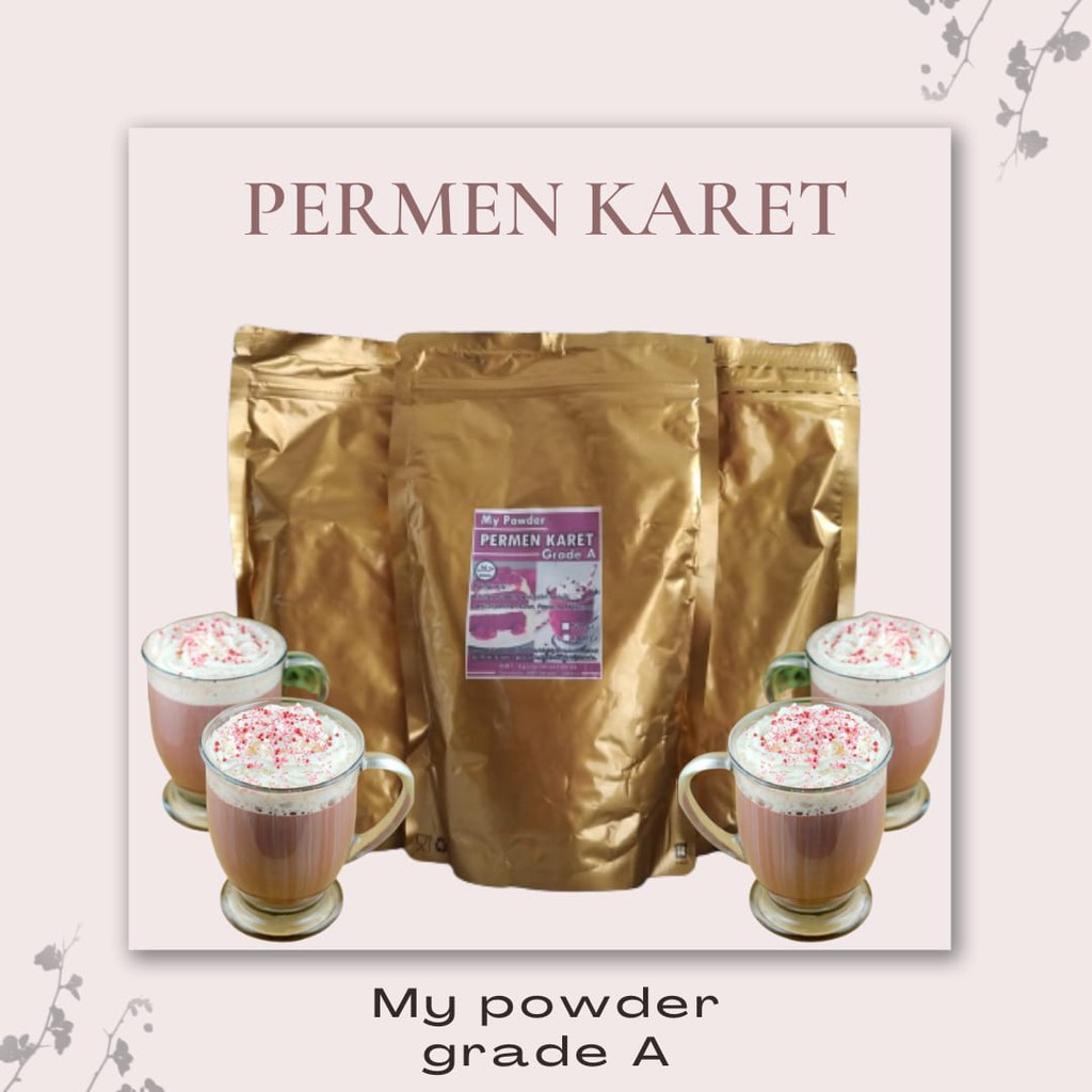My Powder Grade A Chewing Gum Flavored Drink 500 Grams | Shopee Philippines