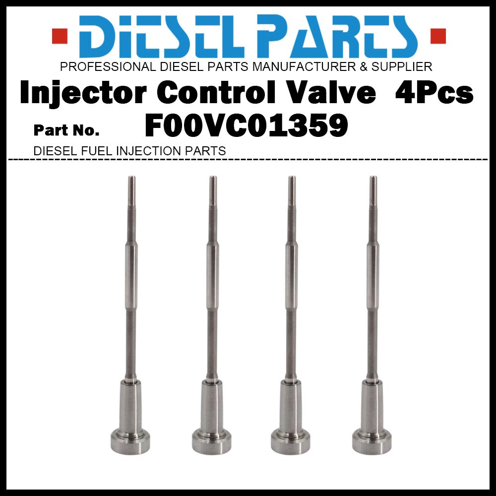 4x Common Rail Fuel Injector Control Valve F00VC01359 FOOVC01359 for ...