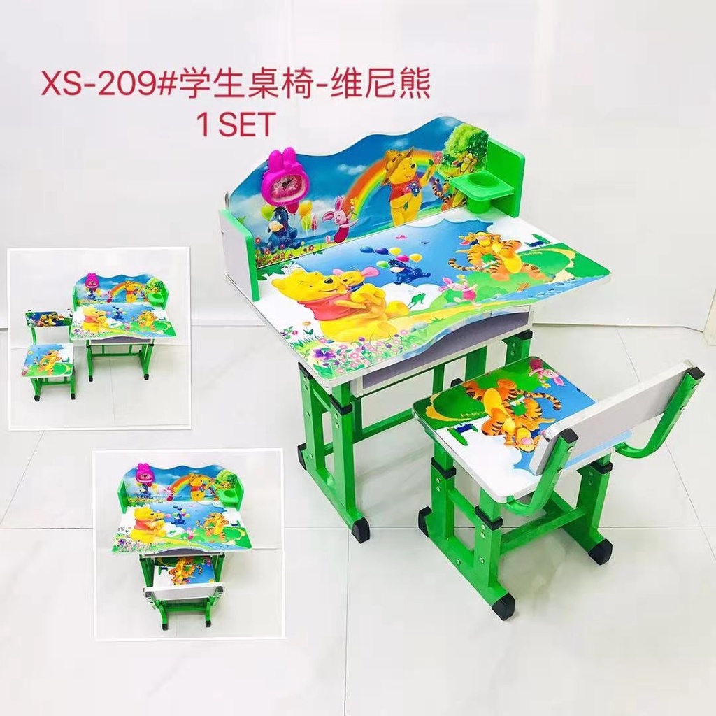 GL03-Kids Cartoon Study Table and Chair Set | Shopee Philippines