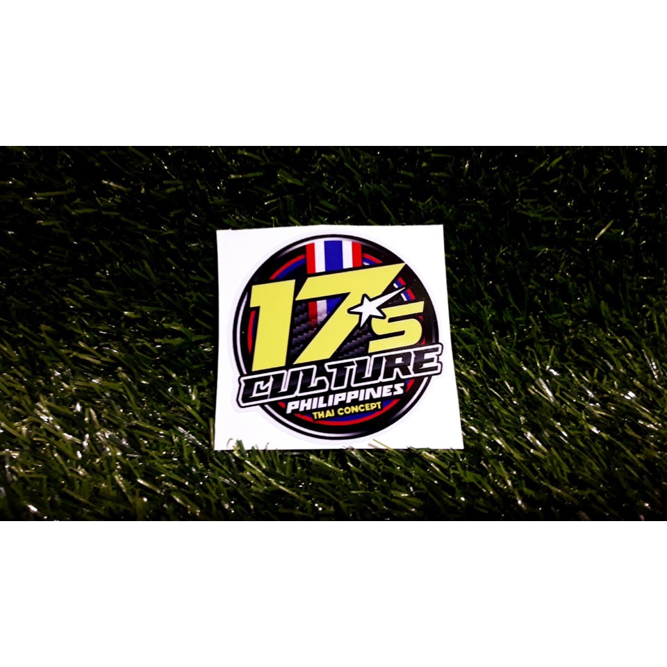 17s Culture Sticker logo | Shopee Philippines