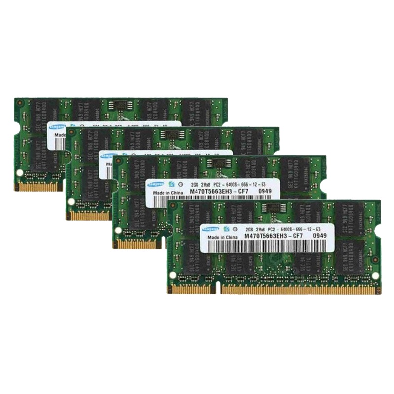 Samsung/Hynix DDR2 2GB 4GB Kit PC2-6400S/5300 800/667MHz 200PIN 1.8V ...