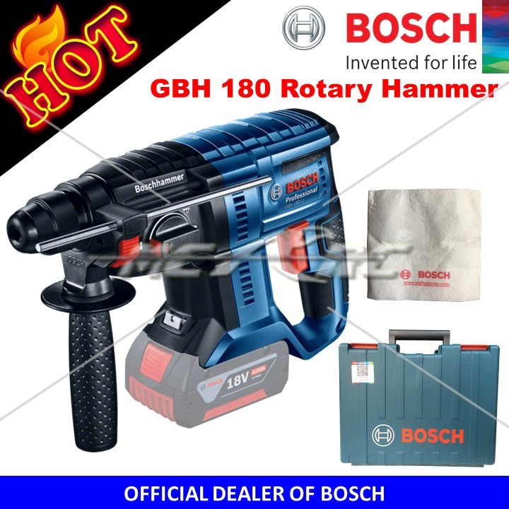 Bosch GBH 180-Li EC Cordless Rotary Hammer | Shopee Philippines