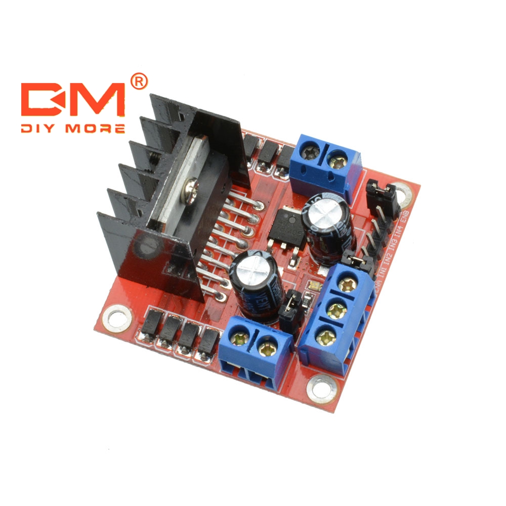 DIYMORE 25w Driver Motor Controller Board Module L298n Dual H Bridge Dc ...