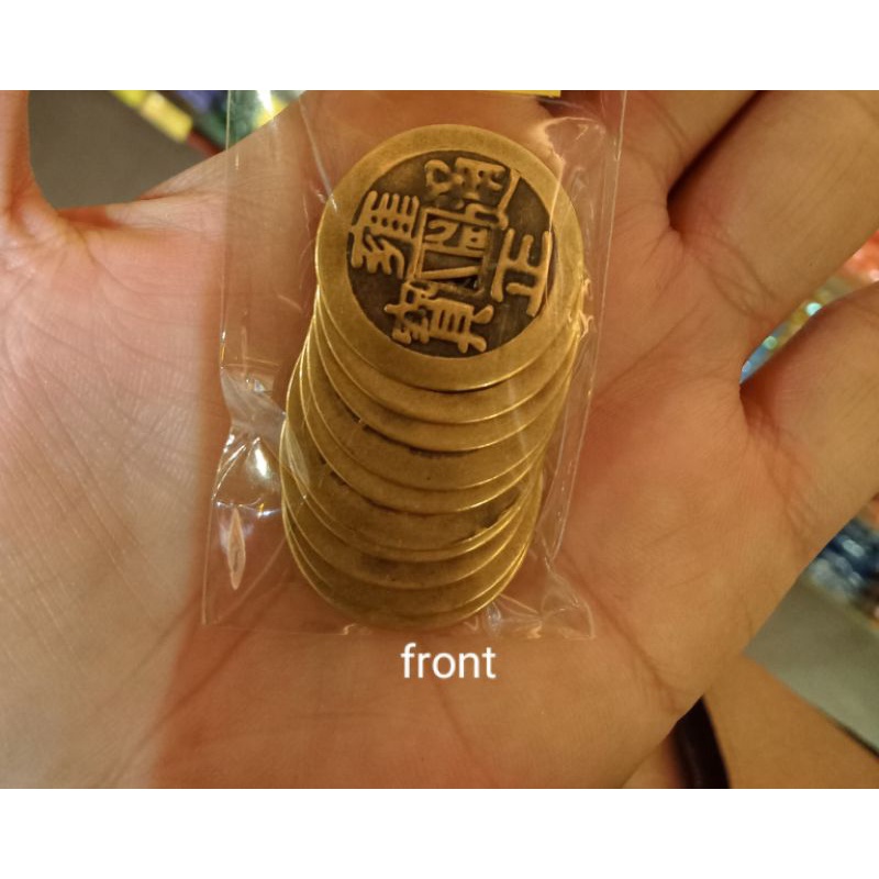 lucky charms lucky coins sold (10pcs) | Shopee Philippines