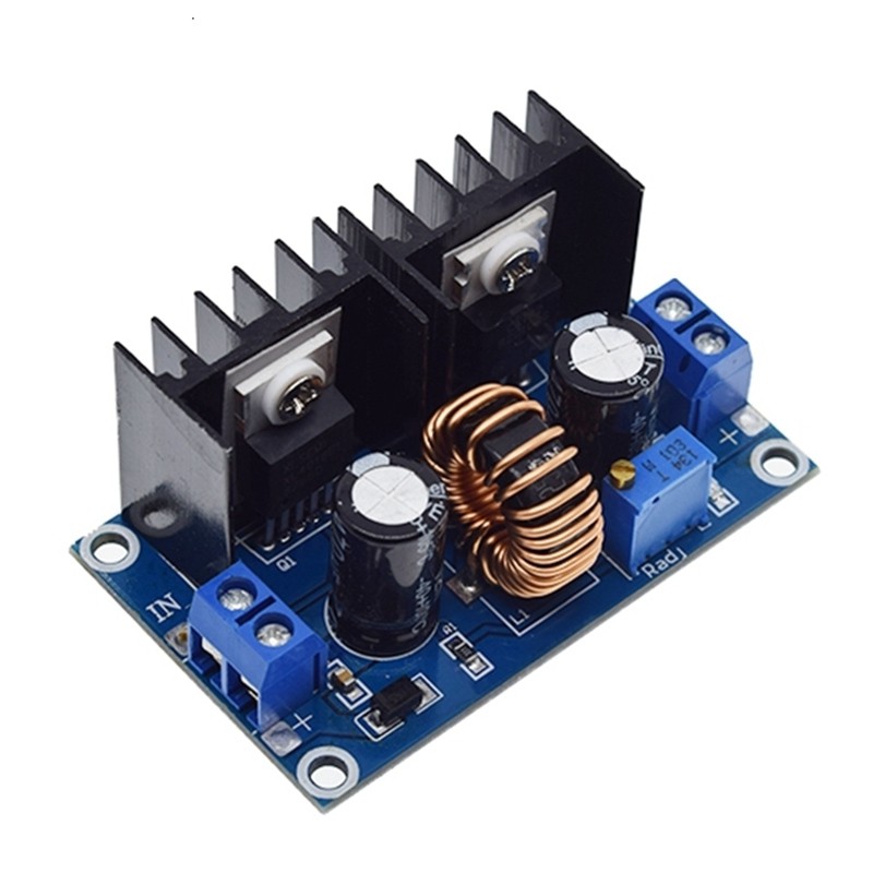 XL4016 PWM Adjustable 4-36V To 1.25-36V Step-Down Board Module Max 8A ...