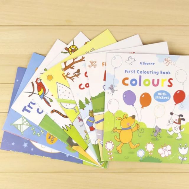Usborne First Coloring Book | Shopee Philippines