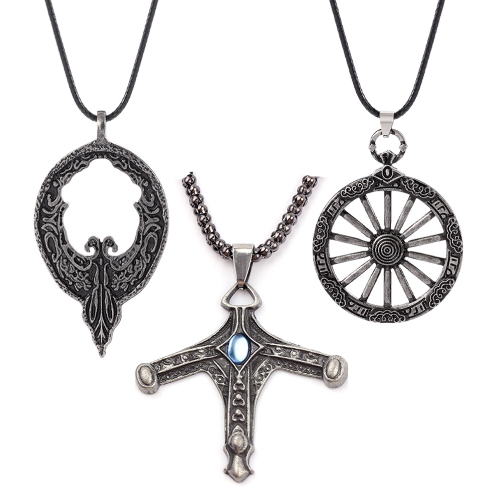 Game Bloodborne Cross Necklace Pendant Vintage Gothic Punk Alloy ...