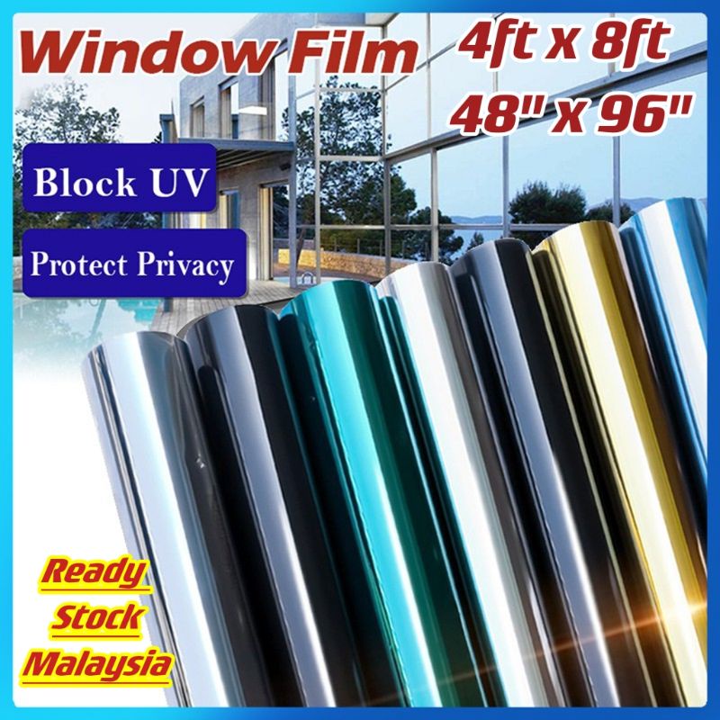 【48"x96" 4FTx8FT Tinted Building/Window Film High performance | Shopee ...