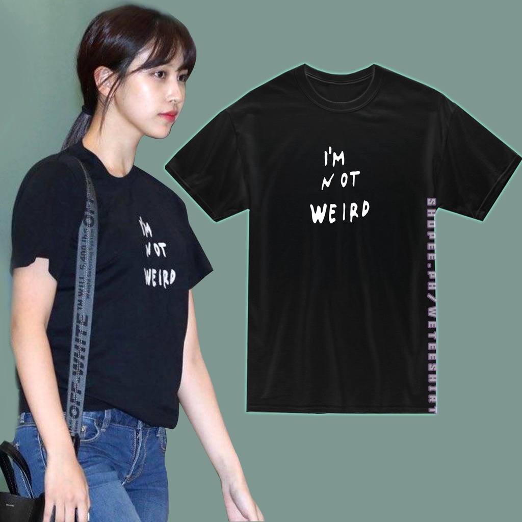 Twice Mina Im Not Weird T-shirt / Twice Mina Shirt / Twice Merch ...