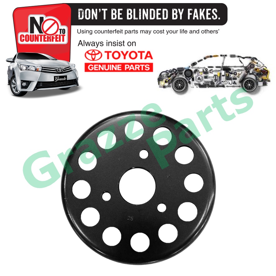 Toyota 16173-0M010 Water Pump Pulley for Toyota Vios NCP42 NCP93 NCP150 ...