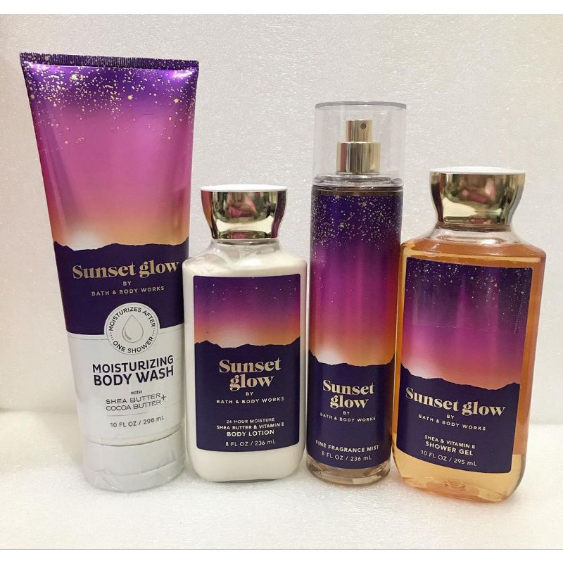 Bath & Body Works Sunset Glow Body Mist 236ml | Shopee Philippines