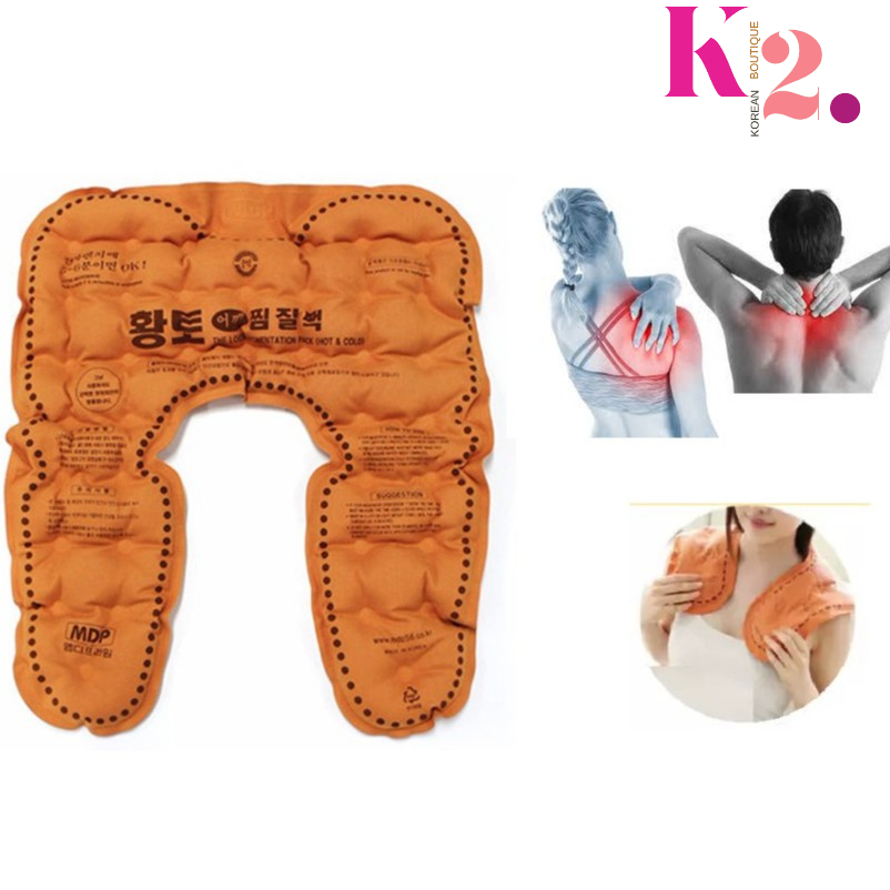 The Loess Fomentation Pack/ Korean Hot and Cold pack for Shoulder Pain ...