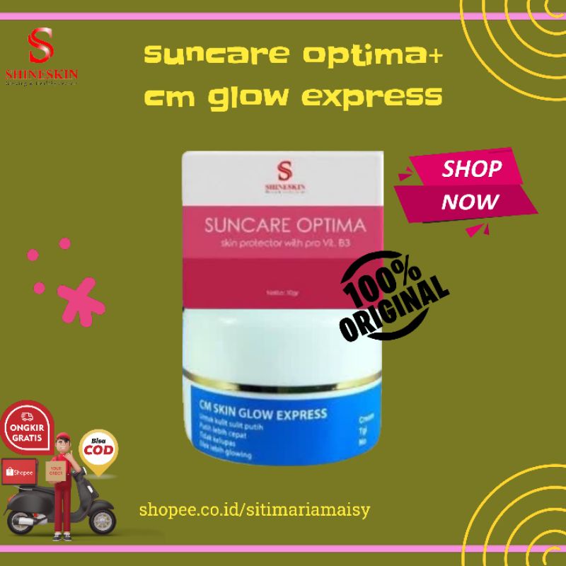 Shineskin cm glow EXPRESS+ sun optima | Shopee Philippines