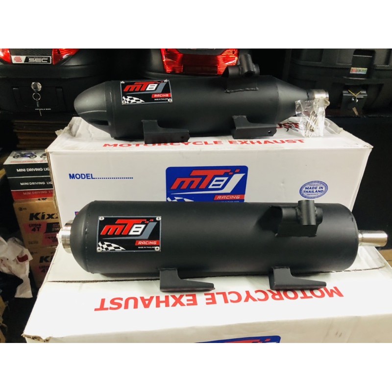 MT8 PIPE FOR HONDA CLICK V2 150 & 125/GAME CHANGER/ STAINLESS TIP/V3 or ...