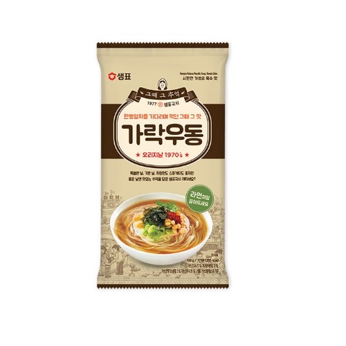 SEMPIO GARAK UDON KATSUO NOODLES SOUP 103g Korean Shanfu Chunkawa ...