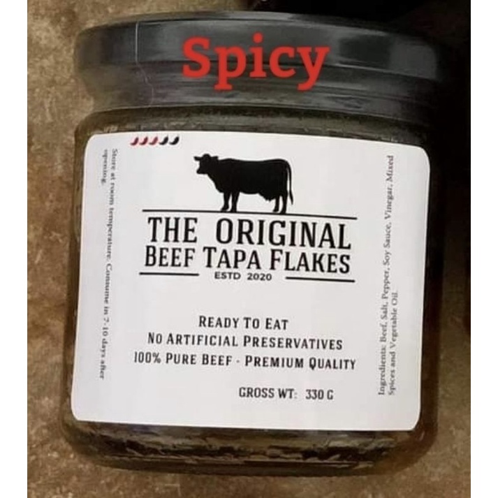 THE ORIGINAL BEEF TAPA FLAKES (330g) | Shopee Philippines